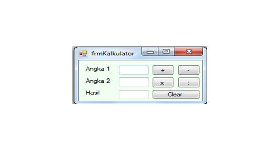 Cara Membuat Kalkulator sederhana di Vb net | Jember Program